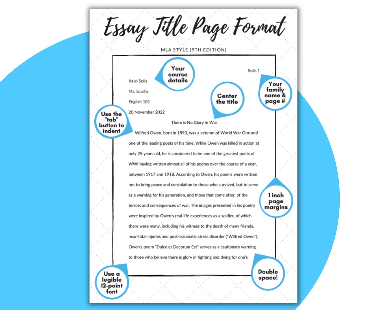MLA Works Cited Posters; Posters for the High School or Middle School ...
