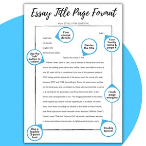 MLA Works Cited Posters; Posters for the High School or Middle School ...