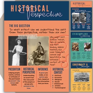 Historical Thinking Concepts Posters - World History Version! Posters ...