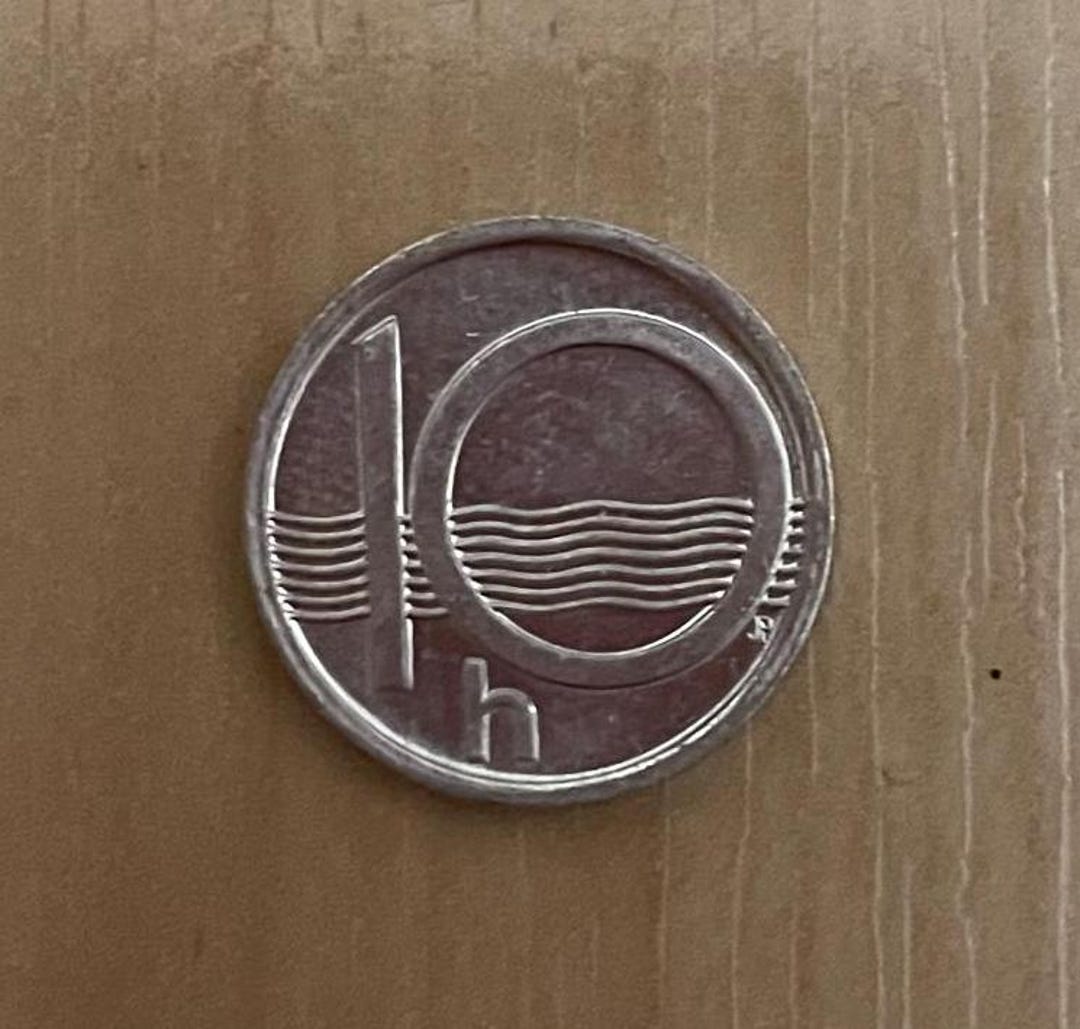 Czechoslovakia Ceska Republika Czech Republic 10 H 2001 Coin. - Etsy
