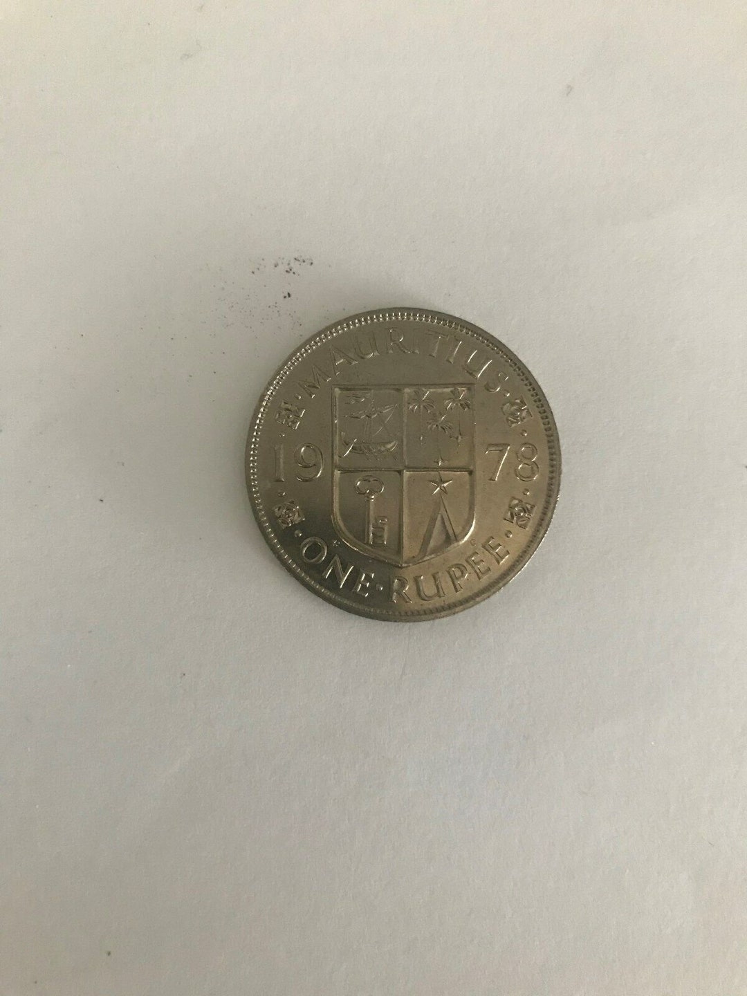 Mauritius One Rupee 1978 Coin. - Etsy