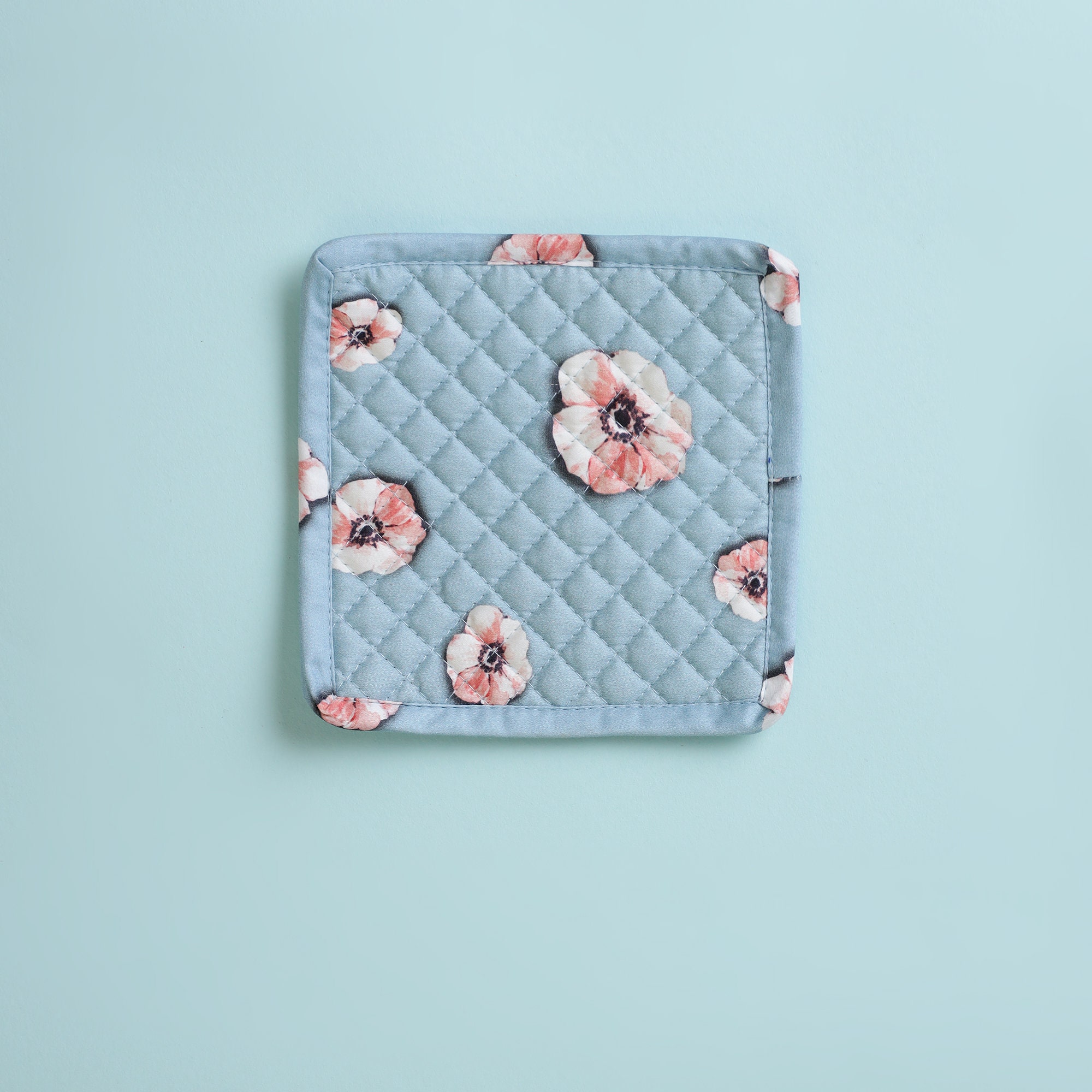 Square Fabric Coasters, Fabriqly, Reusable Fabric Coaster,handmade ...