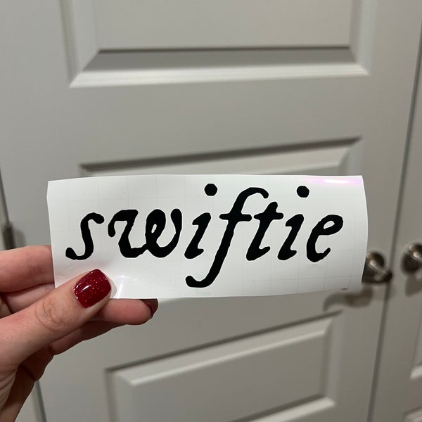 Swiftie Car Sticker - Etsy