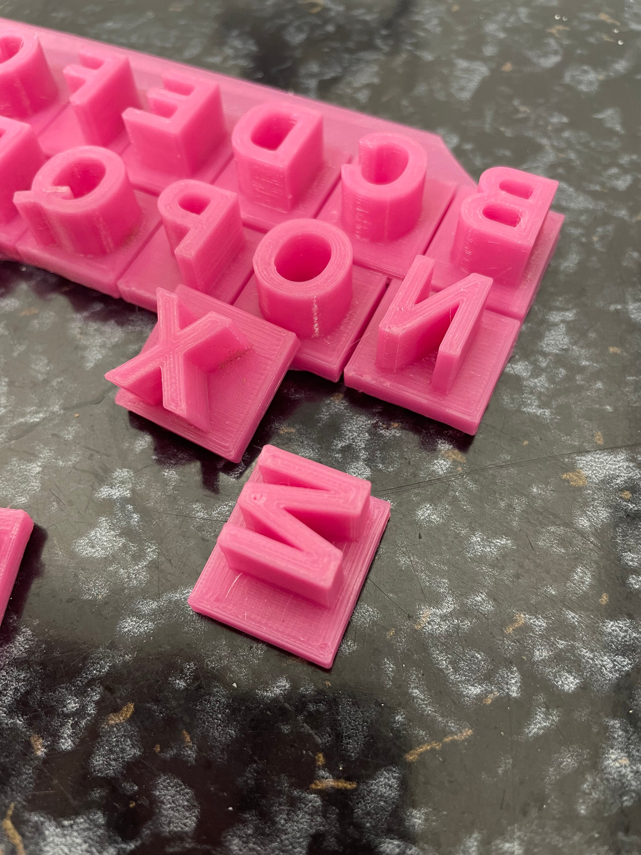 Alphabet Cookie Stamps | Letter Cookie & Fondant Stamps | Letter ...