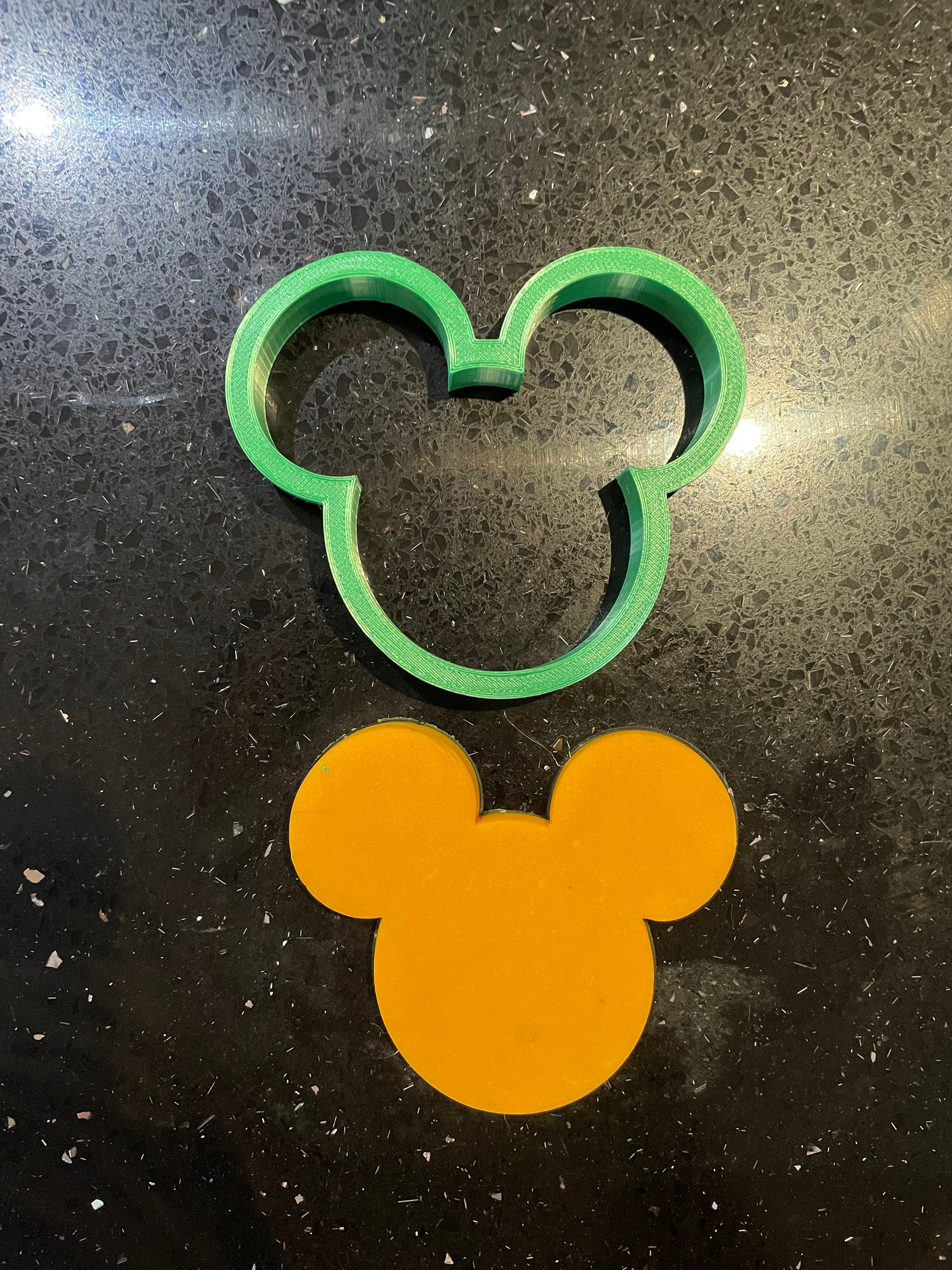 Mickey and Minnie Mouse 3D Printed Cookie Cutters - Etsy Australia