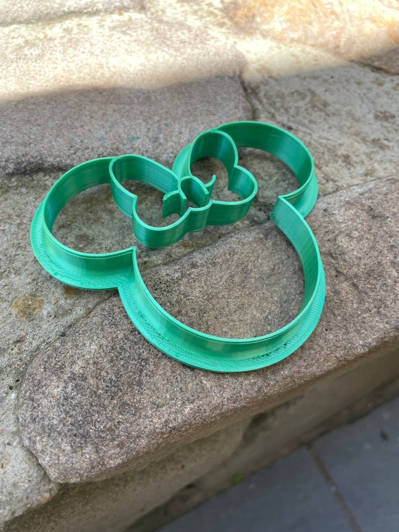 Mickey and Minnie Mouse 3D Printed Cookie Cutters - Etsy Australia