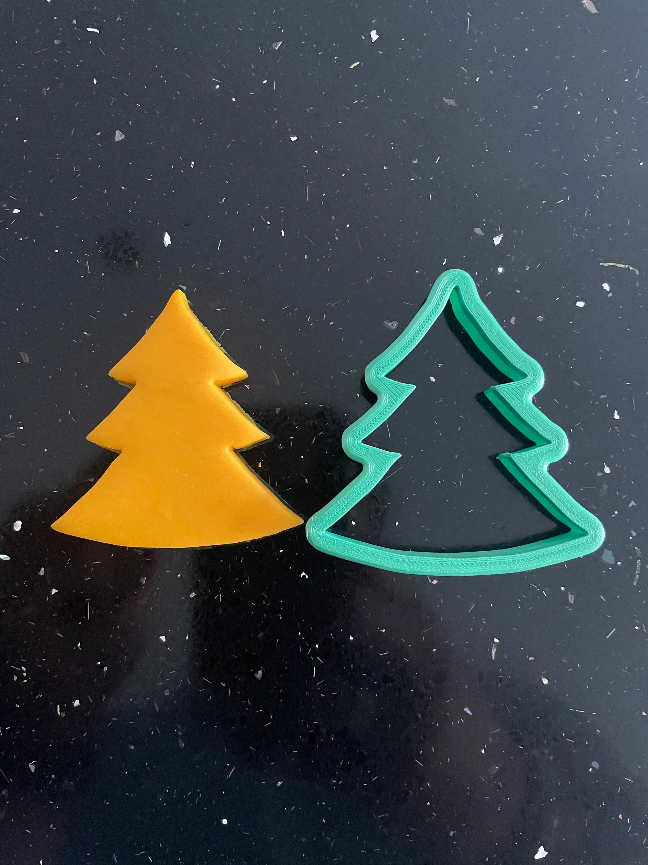 3D Printed Christmas Tree Cookie Cutter - Etsy