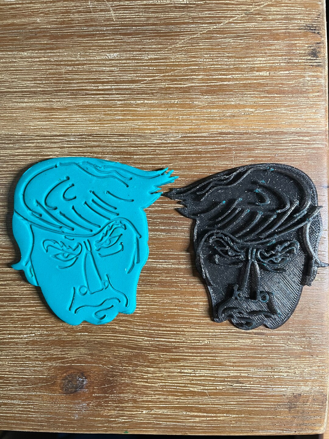 Donald Trump Cookie Cutter | Donald Trump Mug Shot Fondant Stamp - Etsy