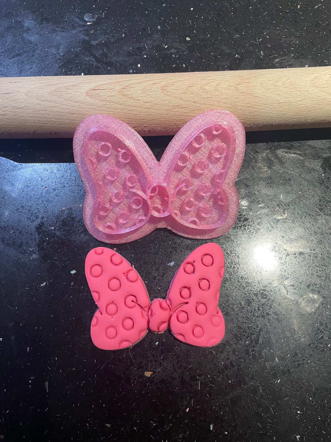 Minnie Mouse Polka Dot Cookie Cutter Polka Dot Minnie Mouse Bow Minnie ...