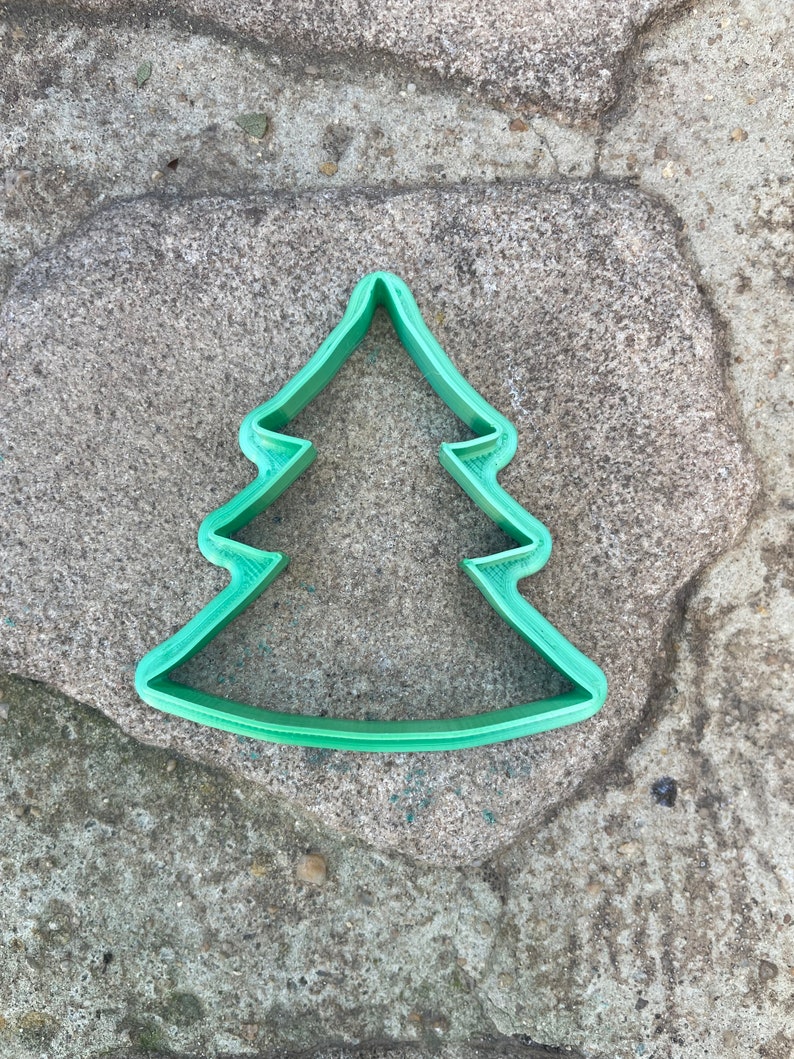 3D Printed Christmas Tree Cookie Cutter - Etsy