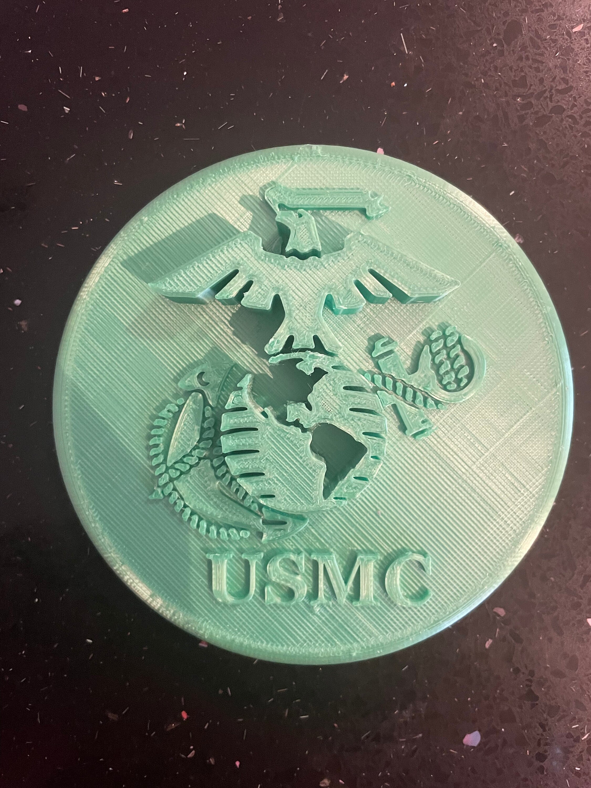 USMC 3D Printed Fondant Cutter and Embosser - Etsy