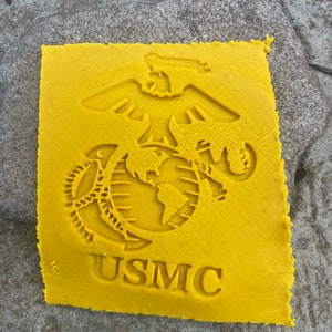 USMC 3D Printed Fondant Cutter and Embosser - Etsy