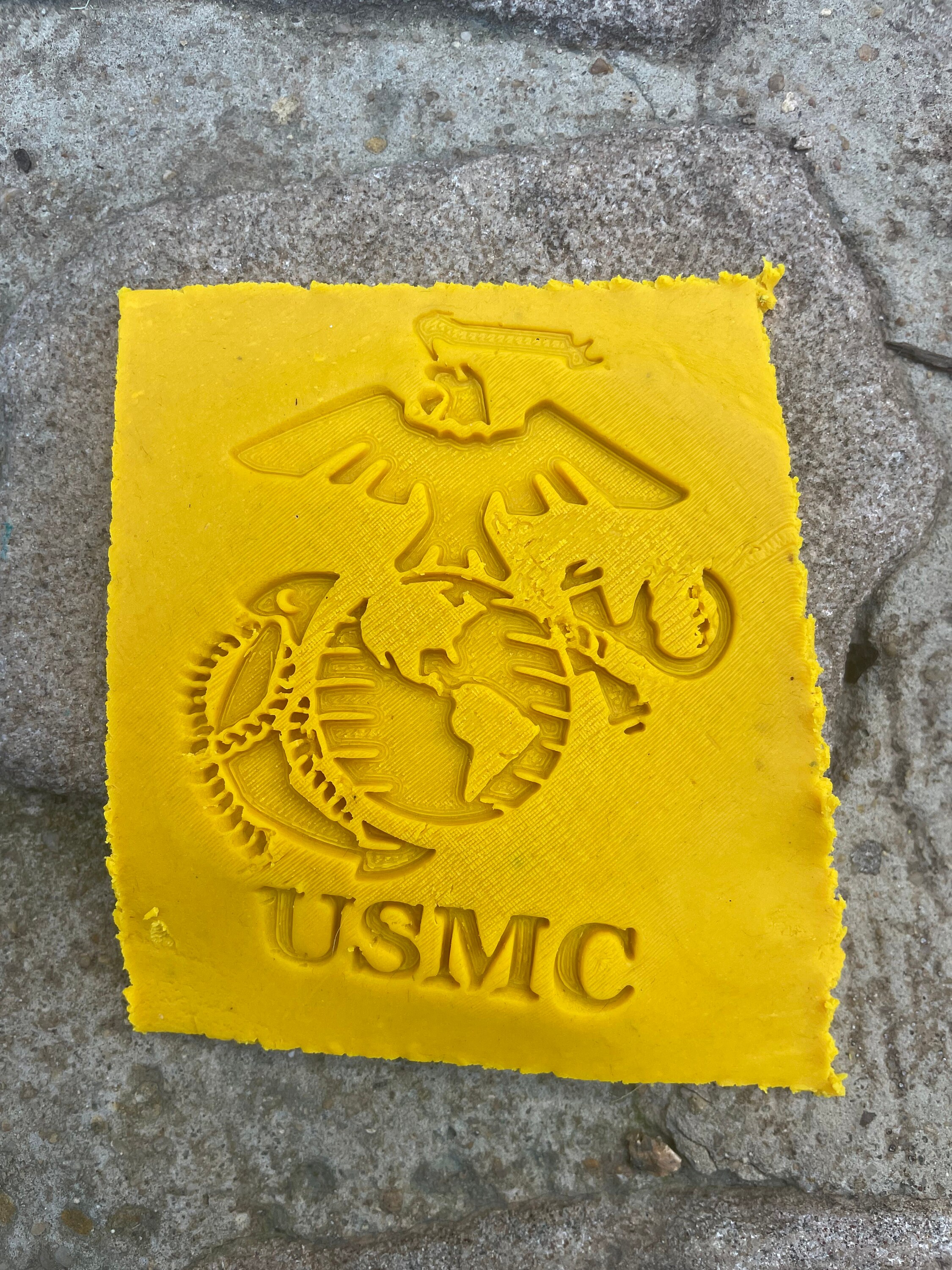 USMC 3D Printed Fondant Cutter and Embosser - Etsy