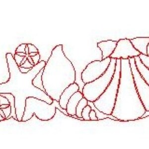 2063 Seashell Border - Etsy