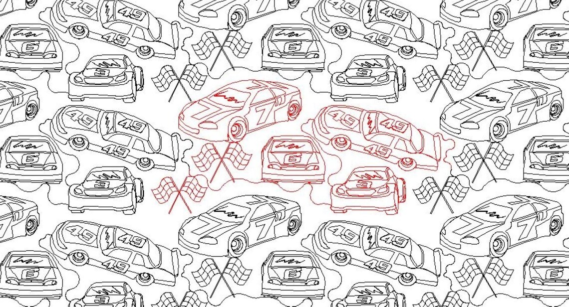 1981 Race Car 1 Panto - Etsy