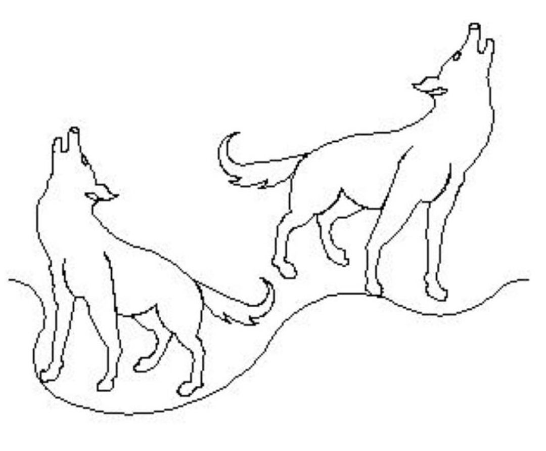 1737 Loose Wolf Panto - Etsy