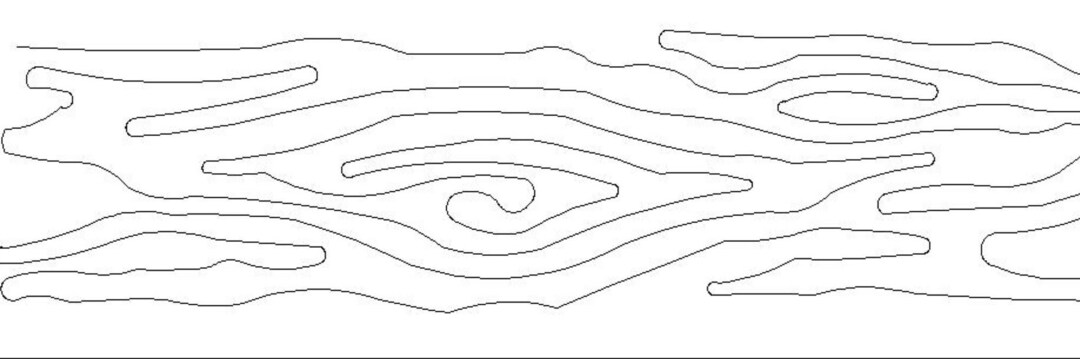 2226 Wood Grain Border and Panto - Etsy