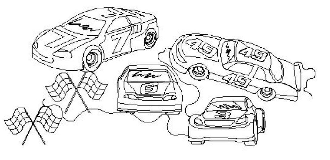 1981 Race Car 1 Panto - Etsy