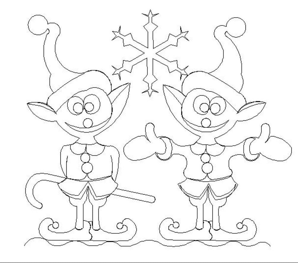 1301 Elf Border - Etsy