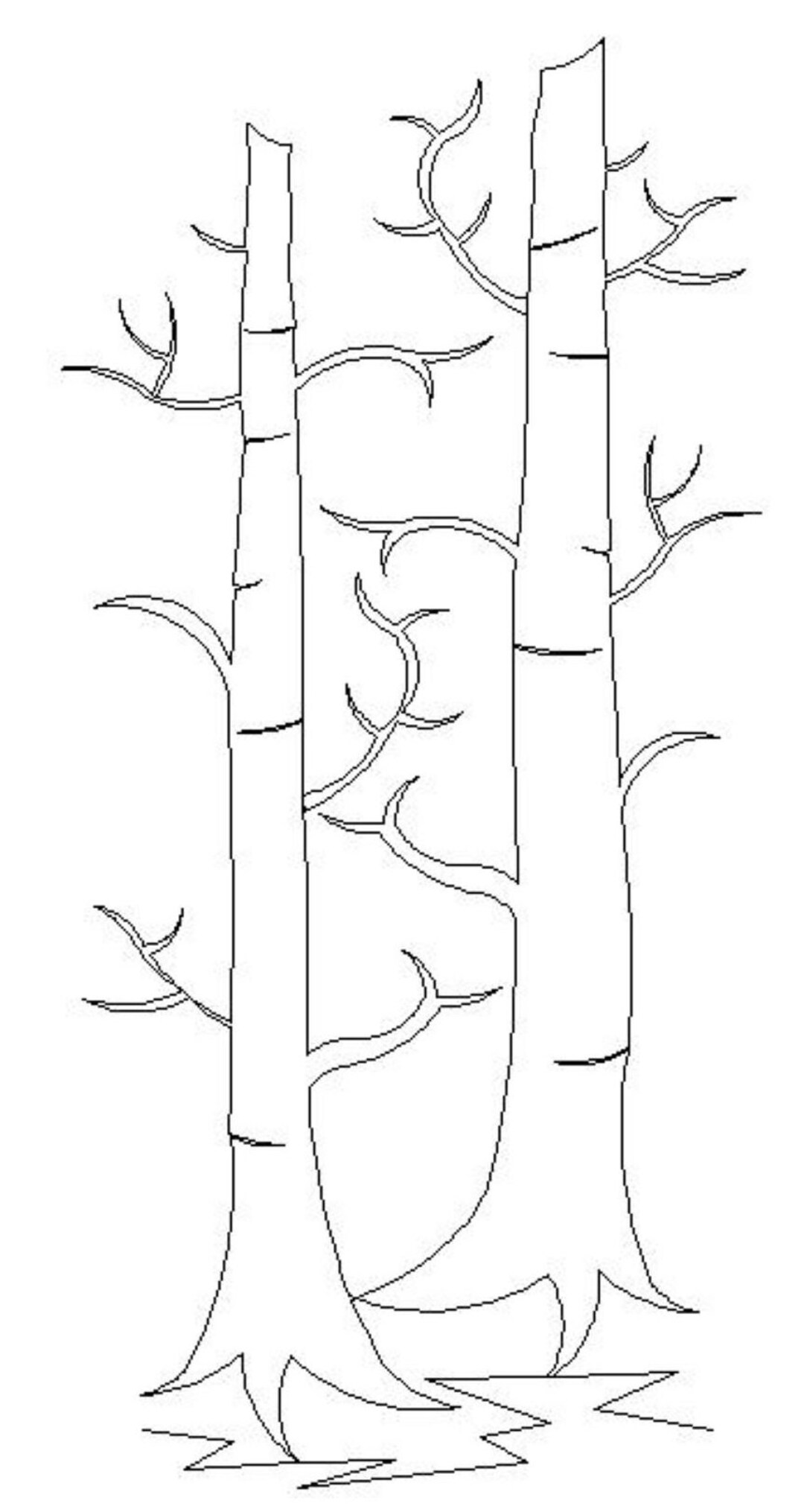 2222 Winter Tree Panto - Etsy