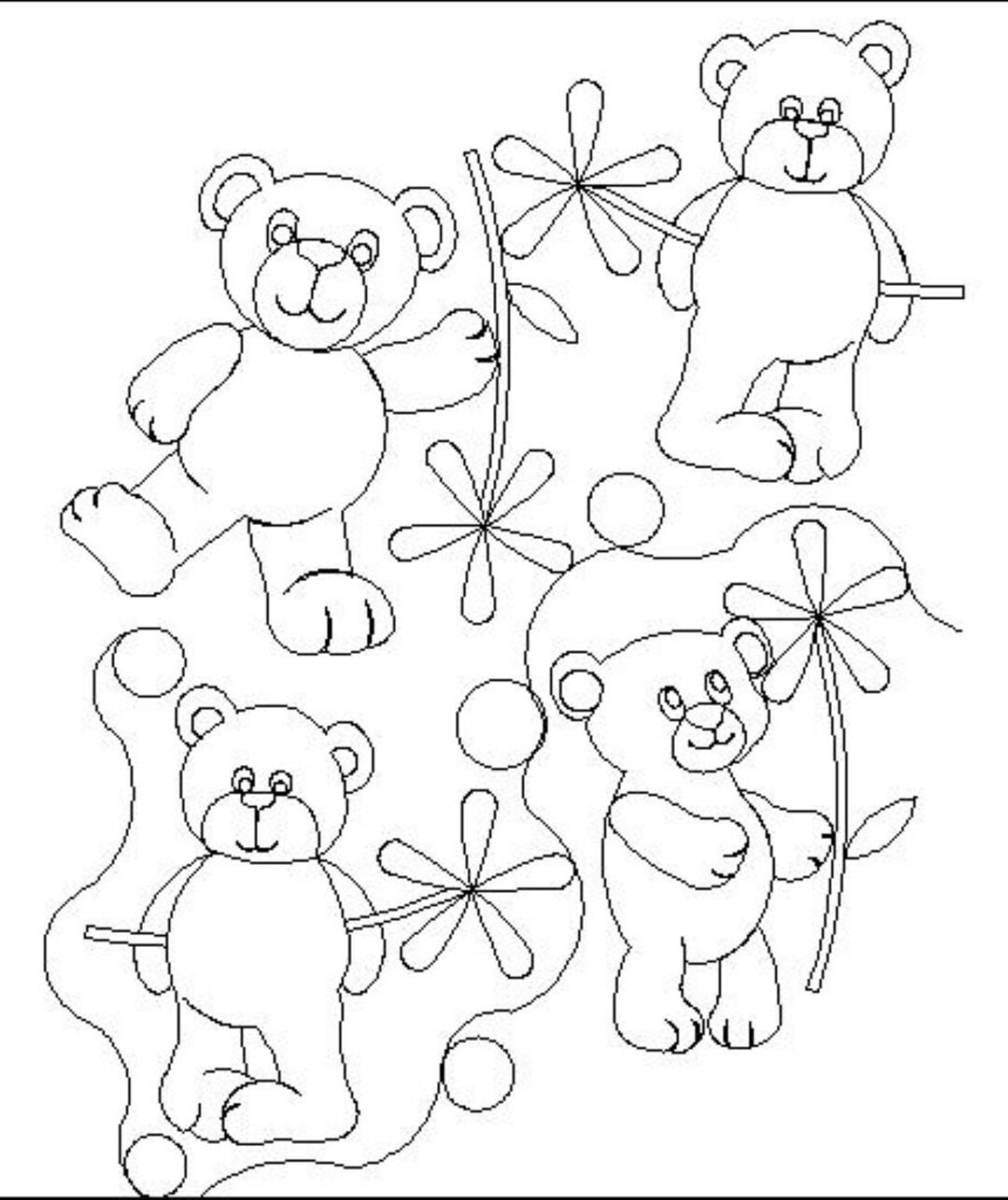 1054 Bear 3 Panto - Etsy