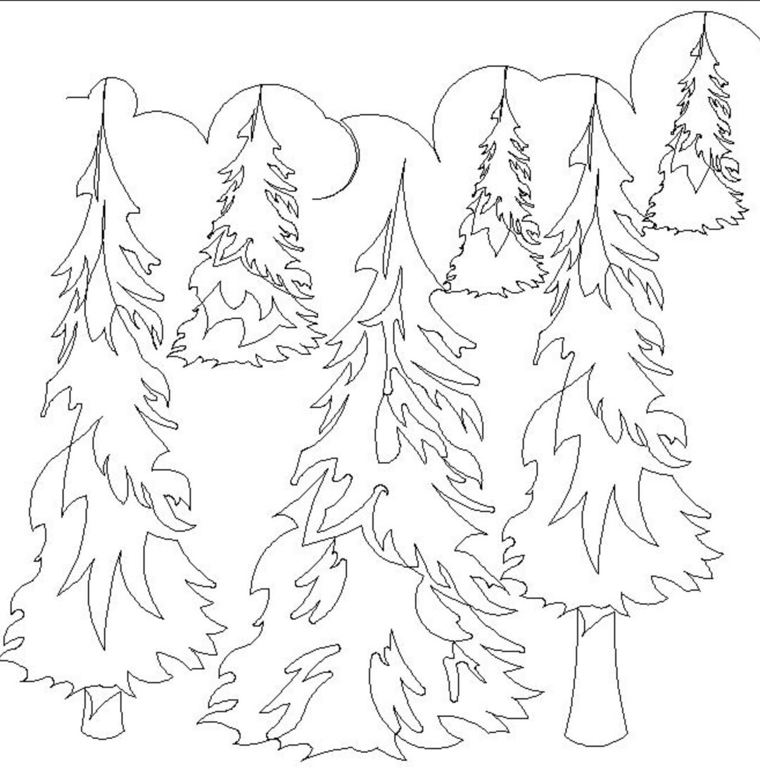 1947 Pine Tree Panto - Etsy