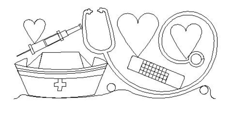 1908 Nurse Border - Etsy