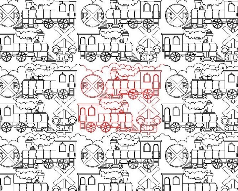 2169 Train Panto - Etsy