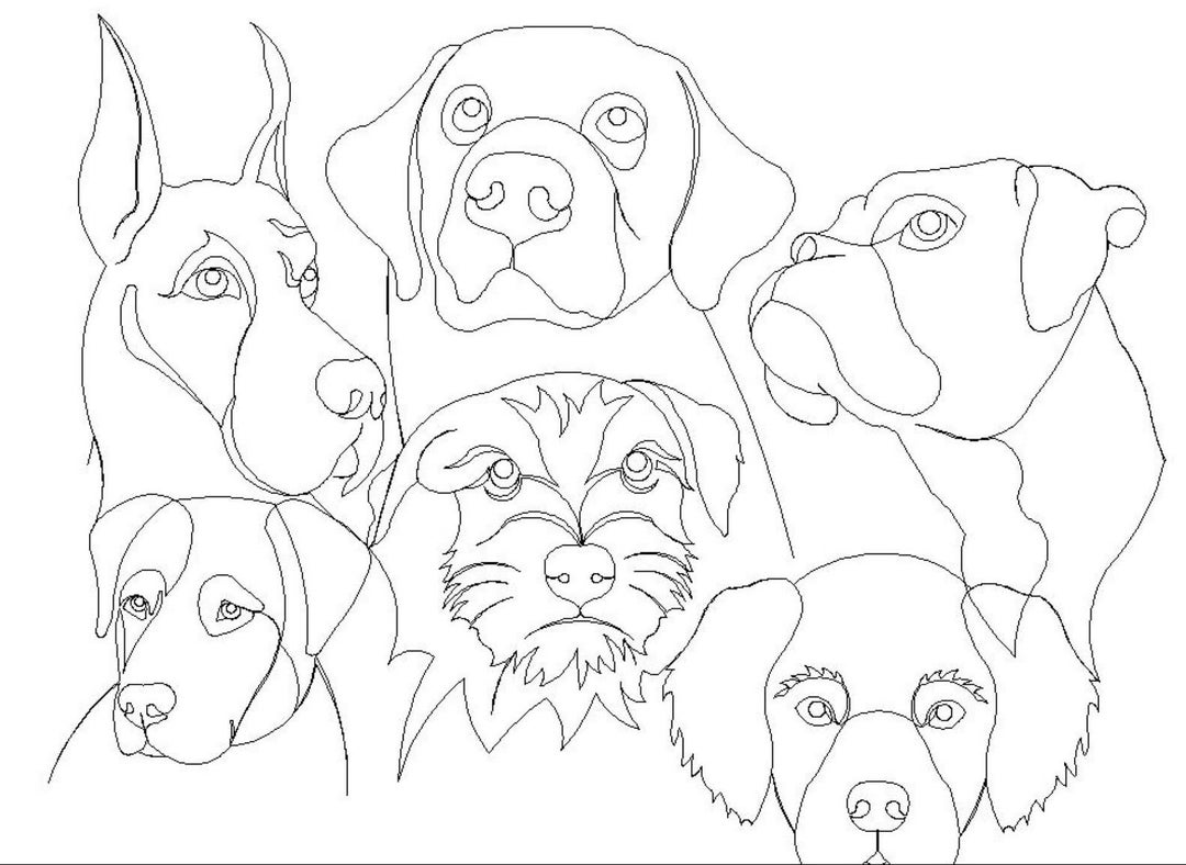 1270 Dog 6 Panto - Etsy