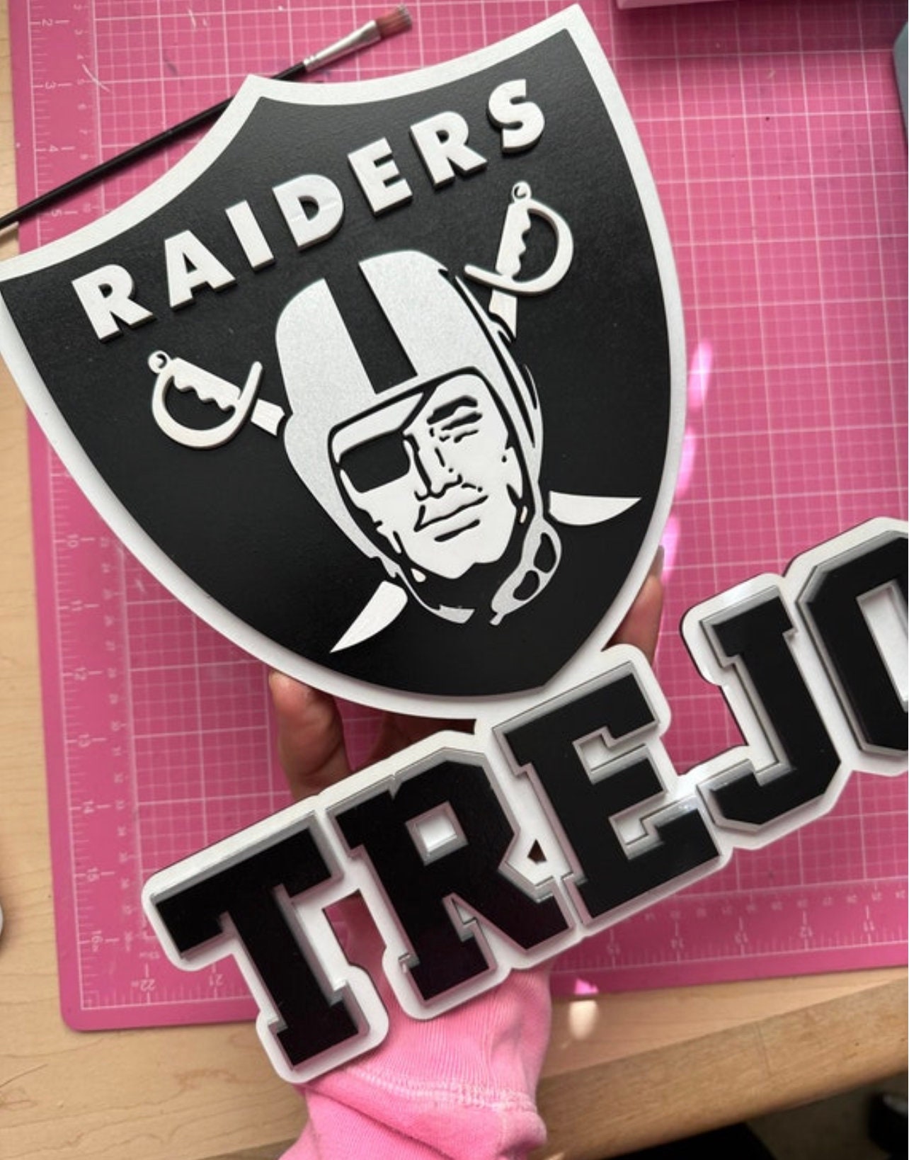 Raiders Sign, Custom Raiders Sign, Personalized Gifs, Raiders - Etsy
