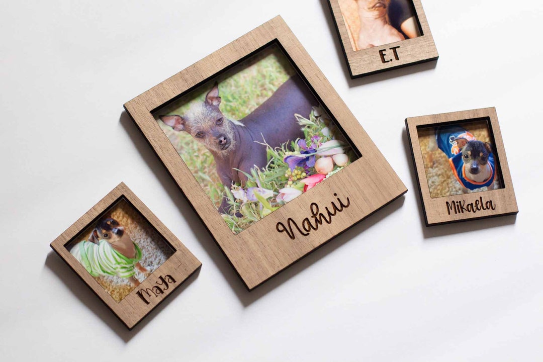 Custom Mini Frames, Personalized Picture, Gift Ideas, Fridge Magnet ...
