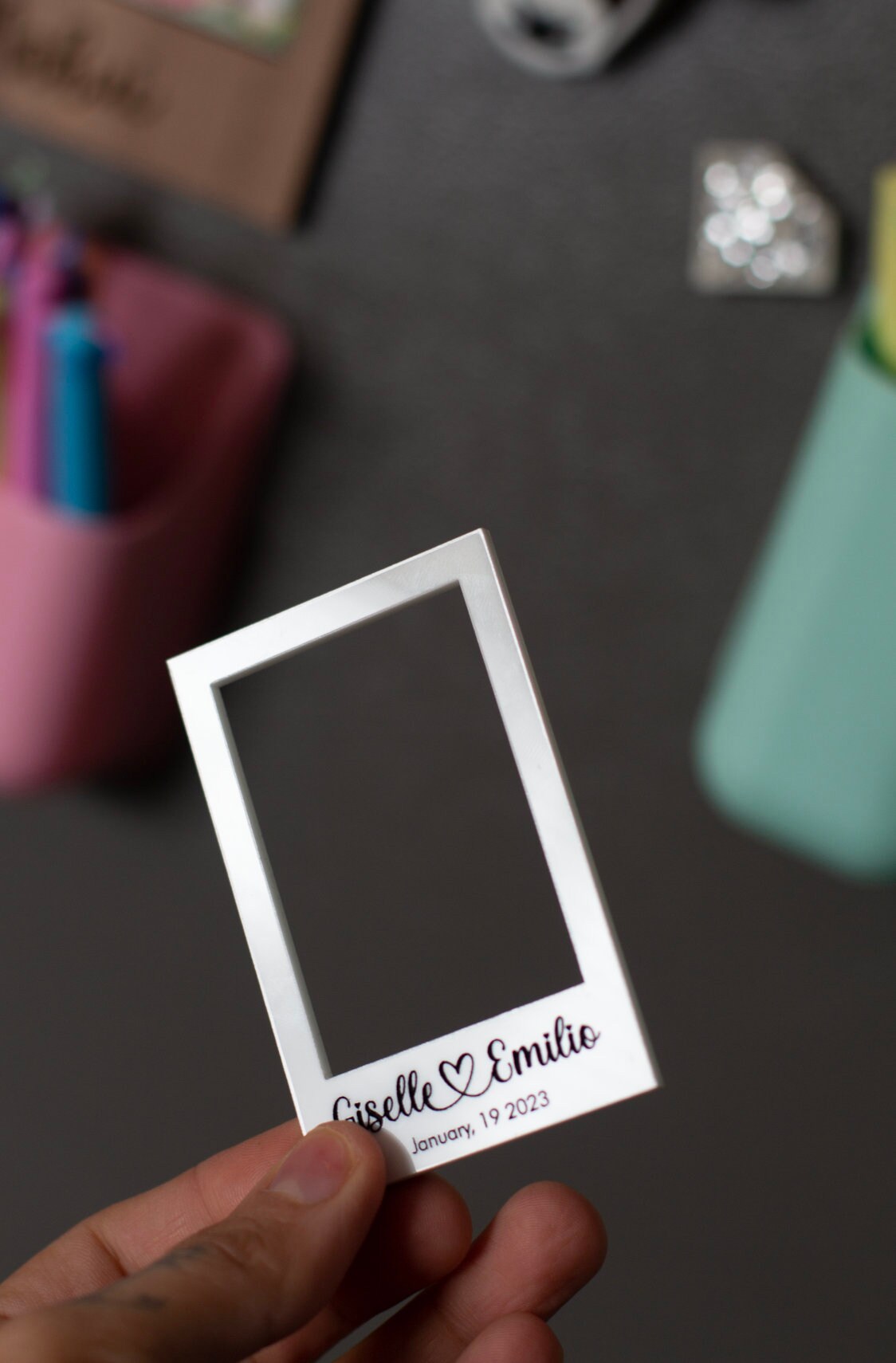 Mini Photo Frame Keychain - Gifts - Party Favors - Bachelorette Party ...