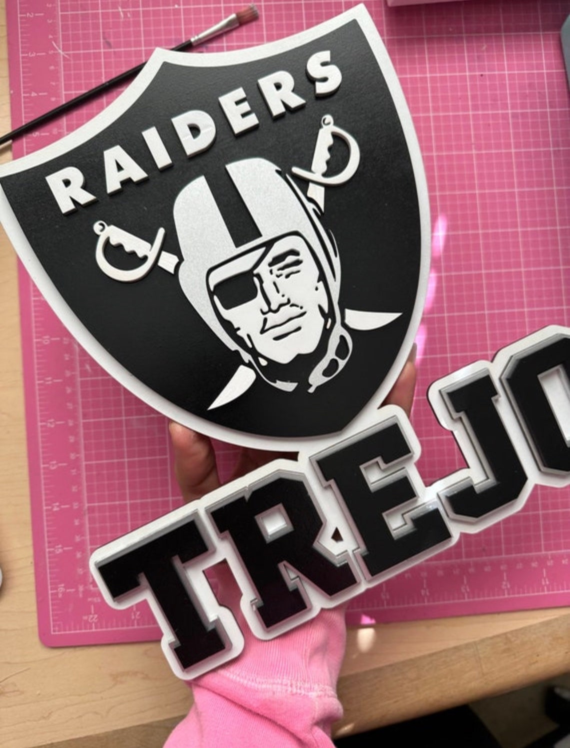 Raiders Sign, Custom Raiders Sign, Personalized Gifs, Raiders - Etsy