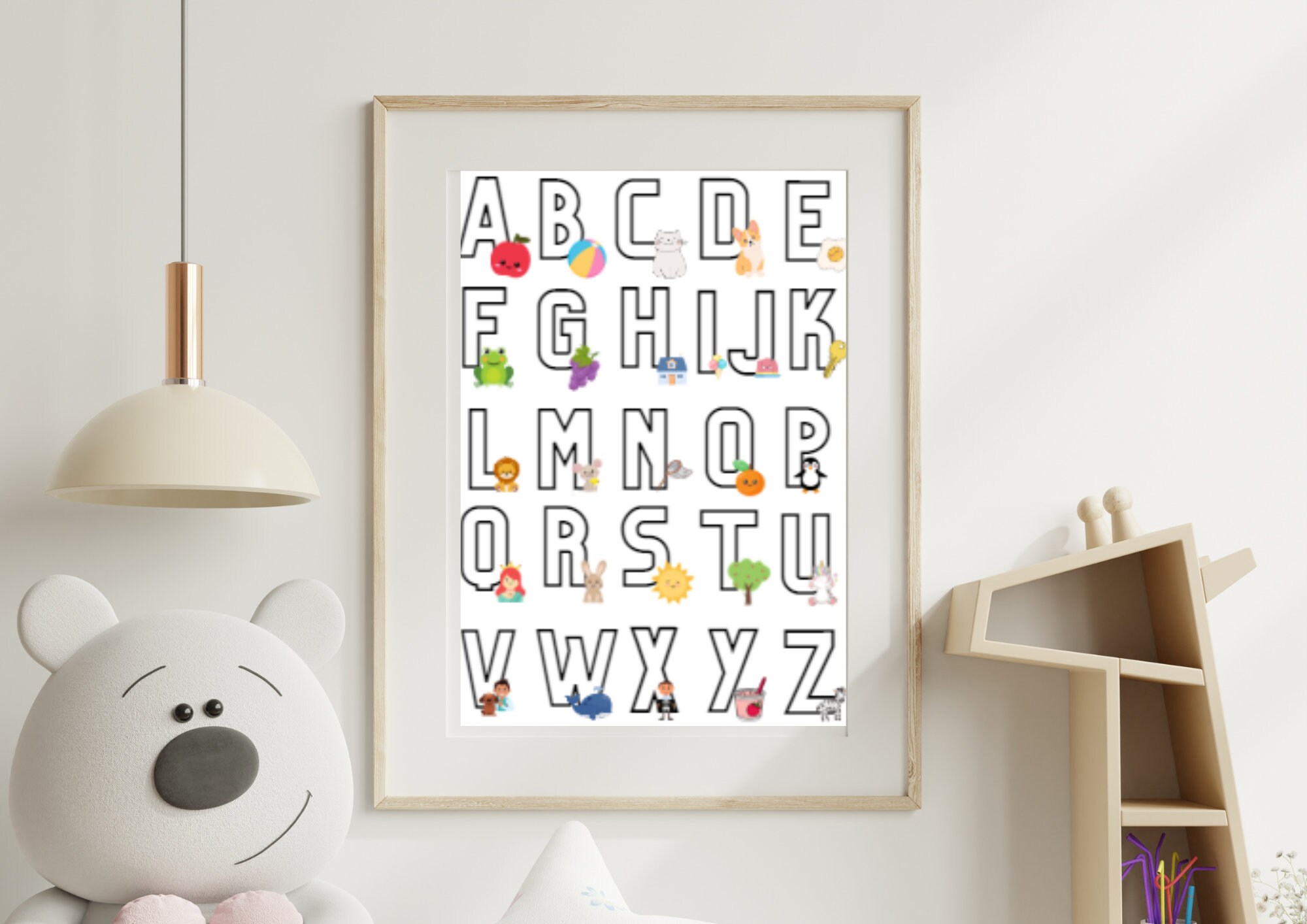 Learn Letters Printable Alphabet Posters . Pre School Learning, Toddler ...