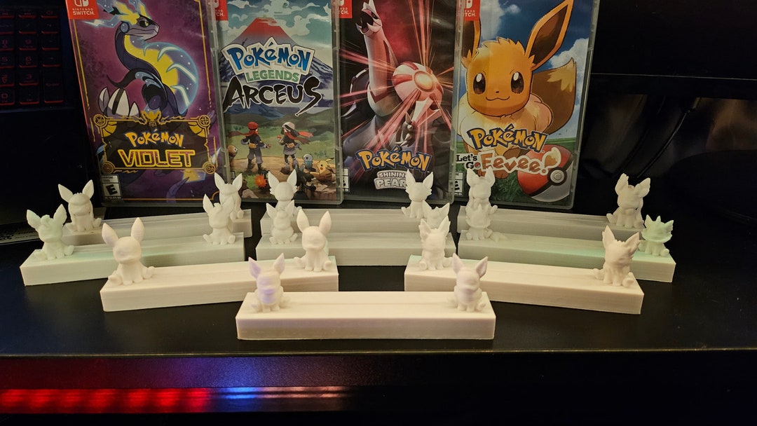 Pokémon Trading Card Stand Eeveelutions, DIY, Unpainted - Etsy