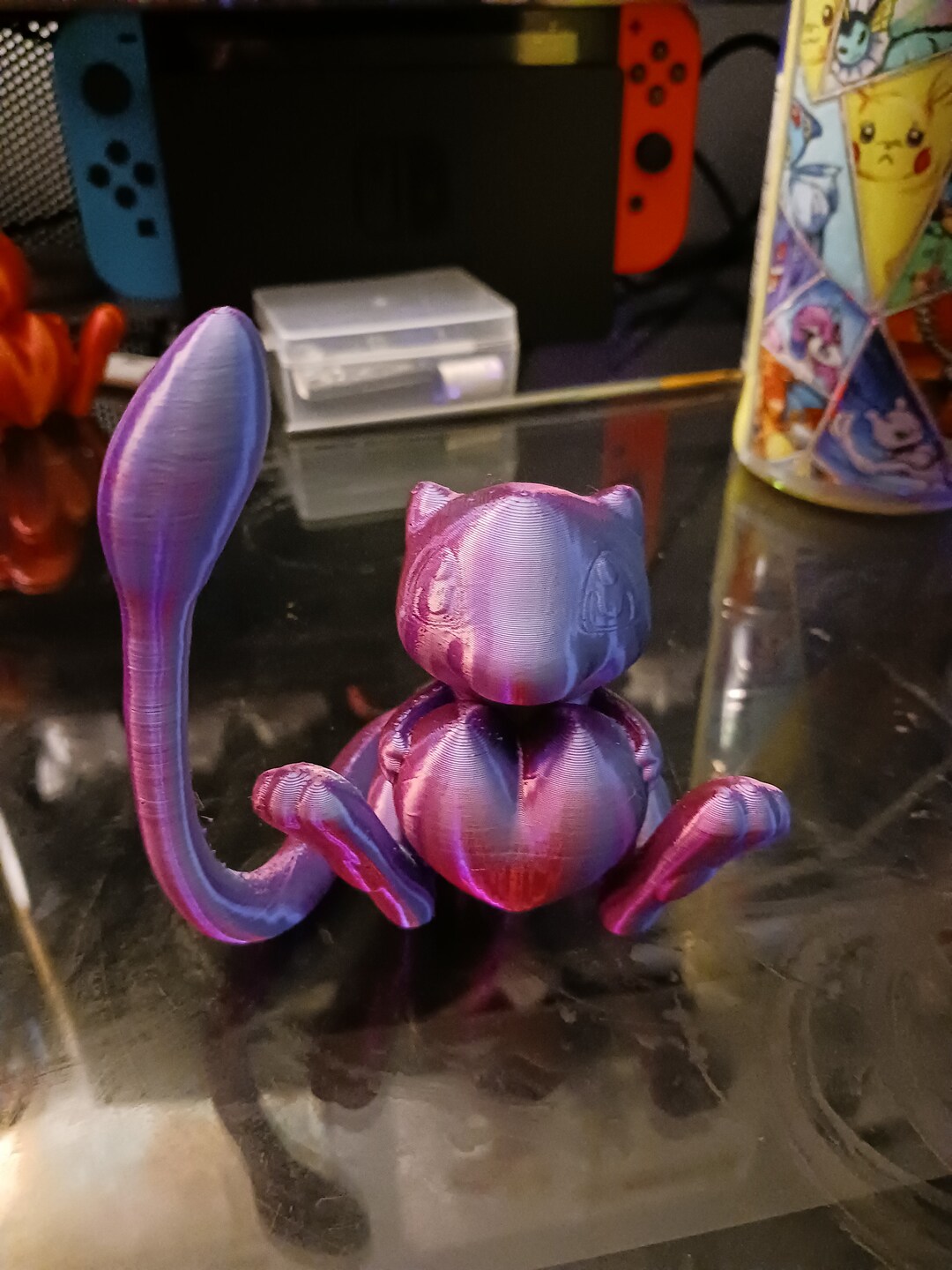 3D Printed Cute Valentine's Mew by Scrazyone 3D Printing - Etsy