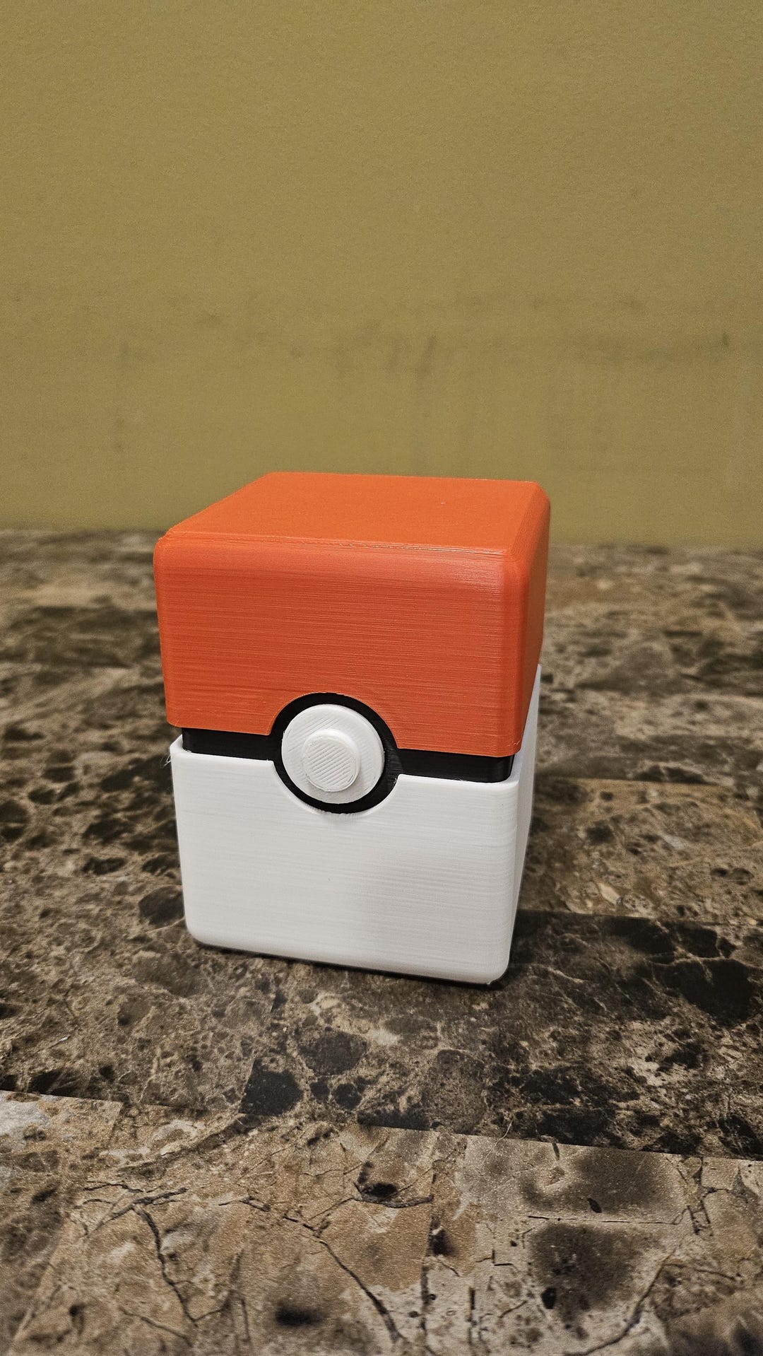 3D Printed Poké Ball Deck Box – Fits 60 Pokémon Cards | Custom Colors ...
