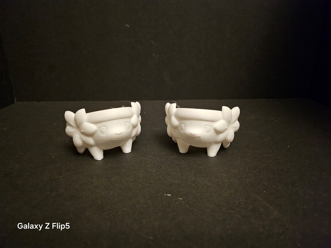 Shaymin Planter Duo – 3D Printed Pokémon Planters for Succulents | Set ...