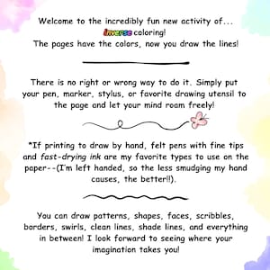 Inverse Coloring Book: Watercolor Designs for All Ages (digital ...