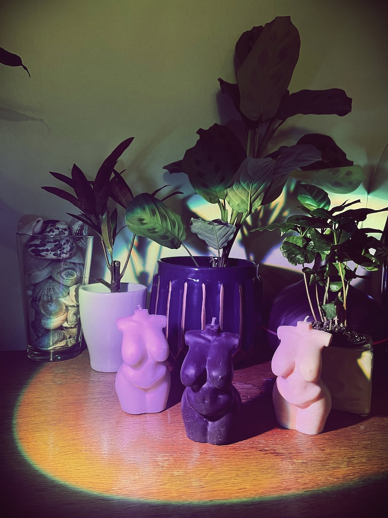 Voluptious Goddess Curvy Woman Body Candle - Etsy