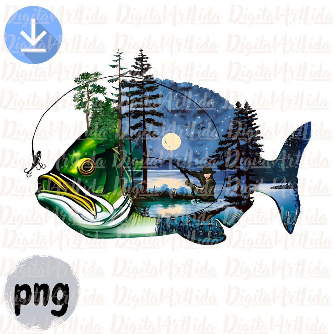 Bass Fish Png, Jumping Bass Png, Fishing Outdoor, Fishing Lover ...