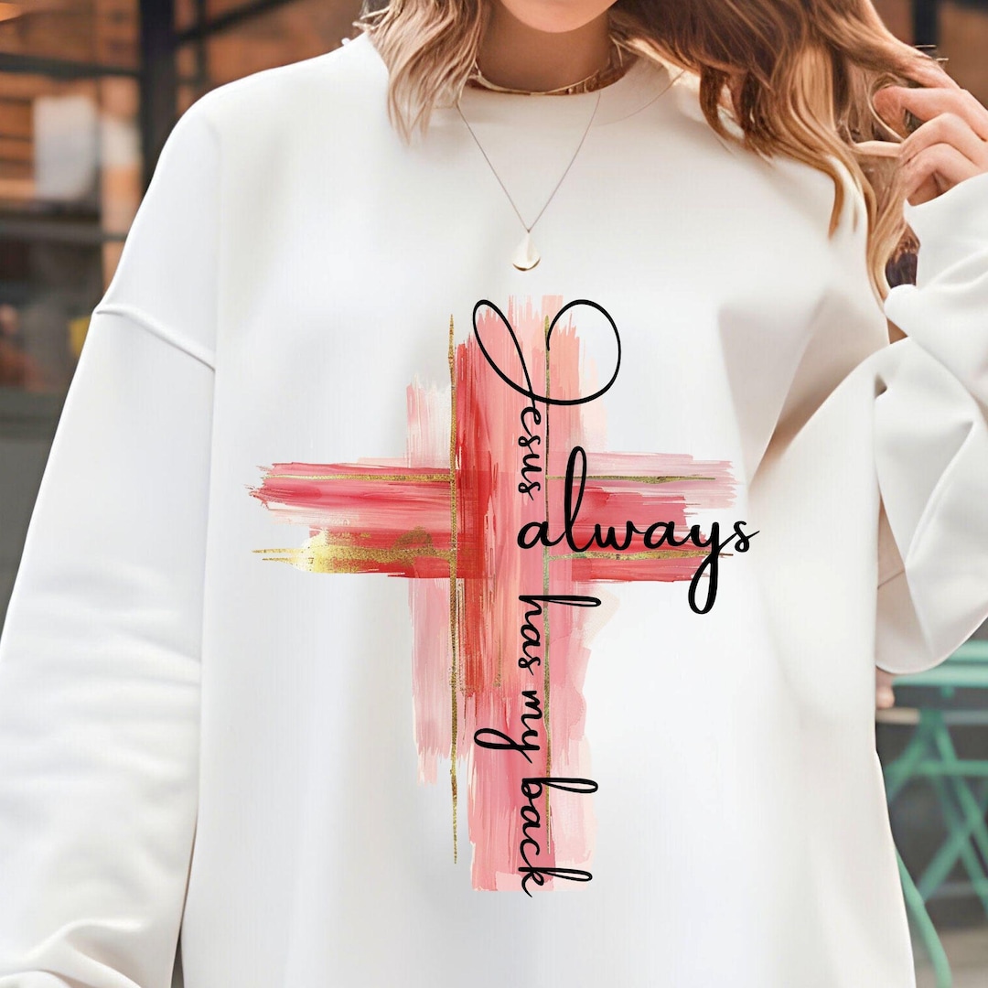 Jesus Has My Back Png, Christian Quote Png, Love Png, Bible Verse ...