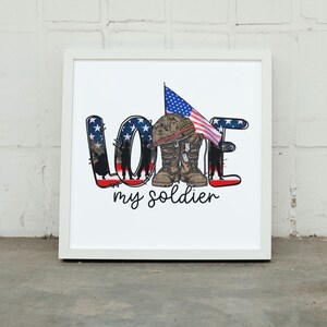 Love My Soldier Png, Camo Army Love Png Design Download, Old Military ...