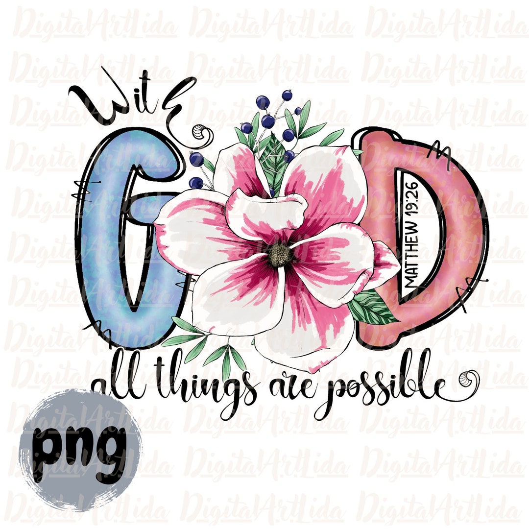 God Christian Png, Jesus Faith Design Sublimation Download, Bible Verse ...