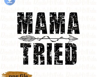 Mama Tried PNG Western Beer Logo Country Music Mama Trending Country ...