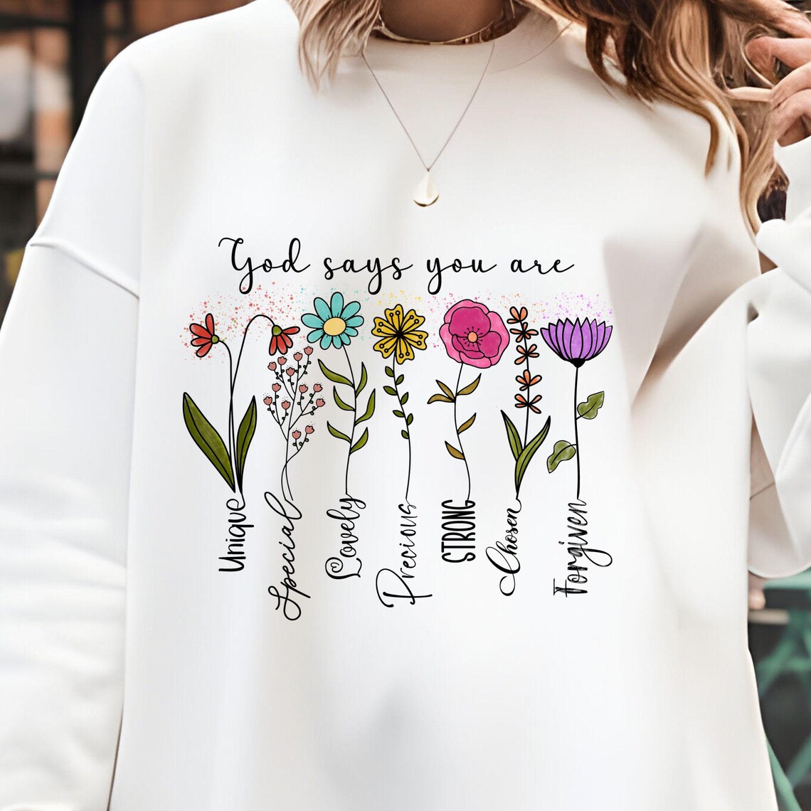 God Says You Are Png Digital Download - Christian Sublimation Design ...