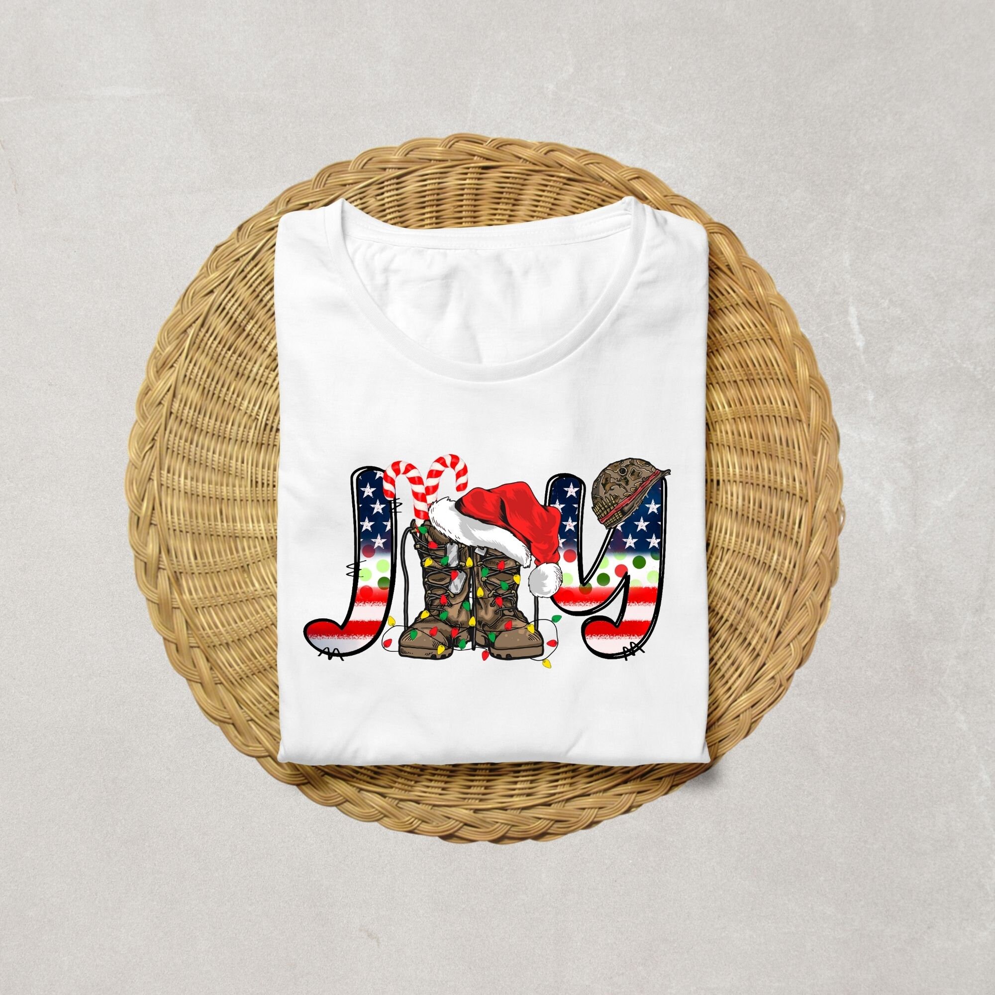Christmas Army Joy Png Design Download, Army Veteran Boots Png ...