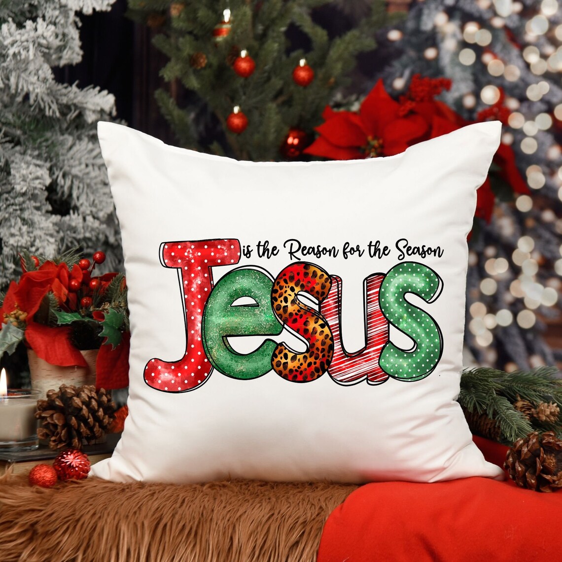 Jesus is the Reason for the Season Christian Christmas Png - Etsy