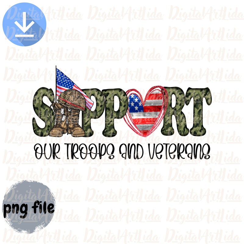 Support Our Troops - Etsy