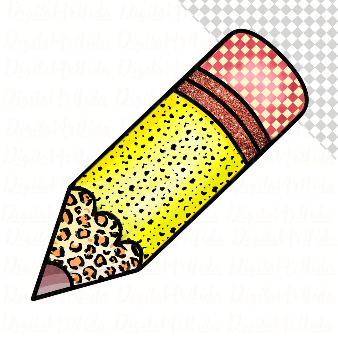 Pencil Teacher Png, Teacher Sublimation Design PNG, Pencil Dalmatian ...